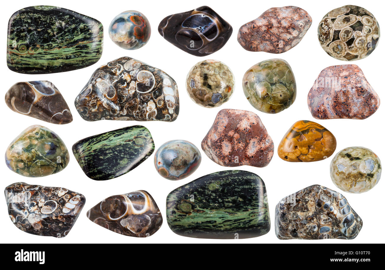 Orbicular jasper mineral stone hi-res stock photography and images - Alamy
