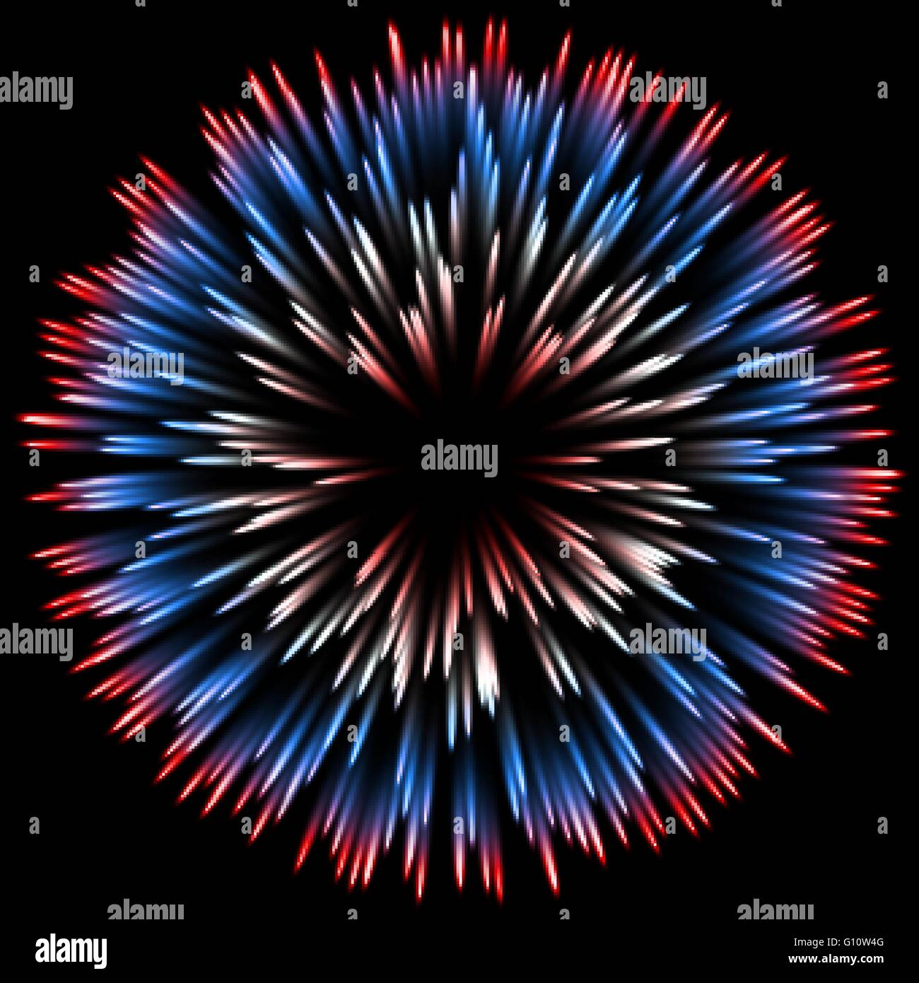 Color fireworks Stock Vector Images - Alamy
