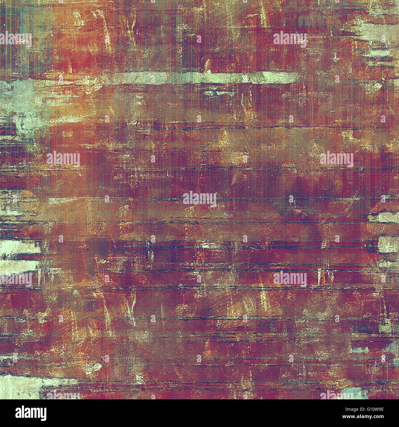 Distressed grunge texture, damaged vintage background with different ...