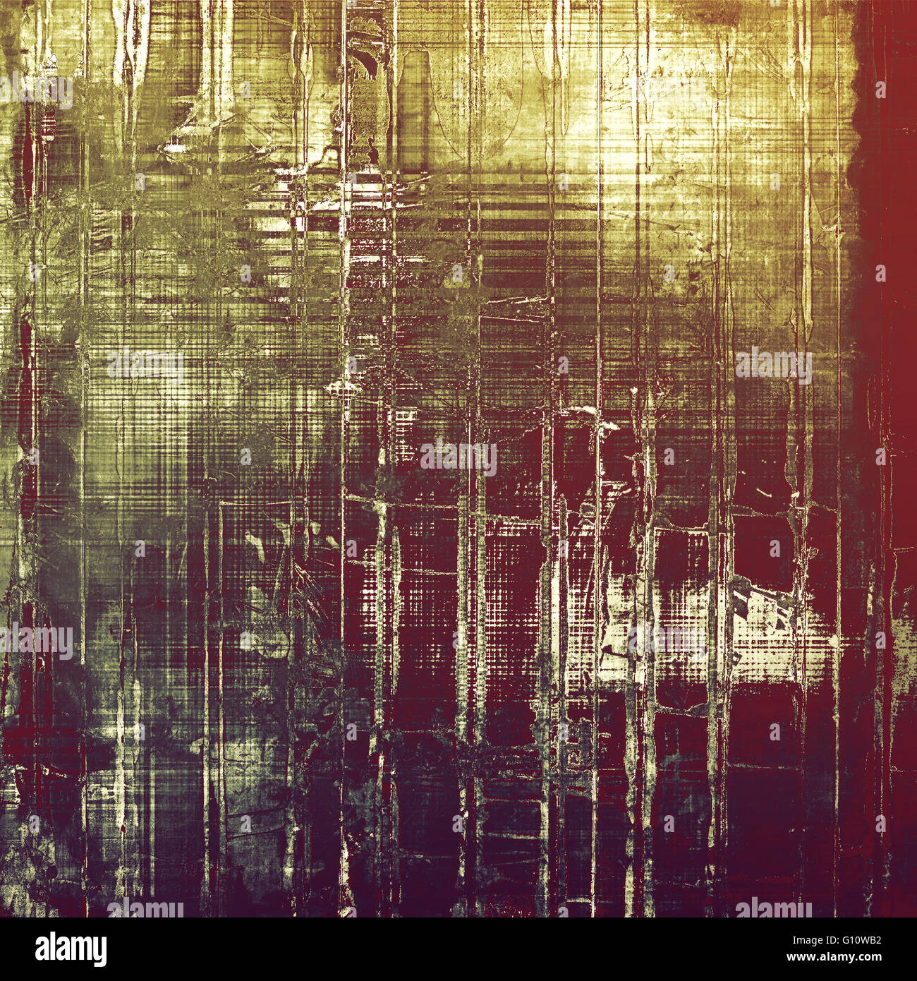 Vintage old-style texture, worn and rough grunge background with ...