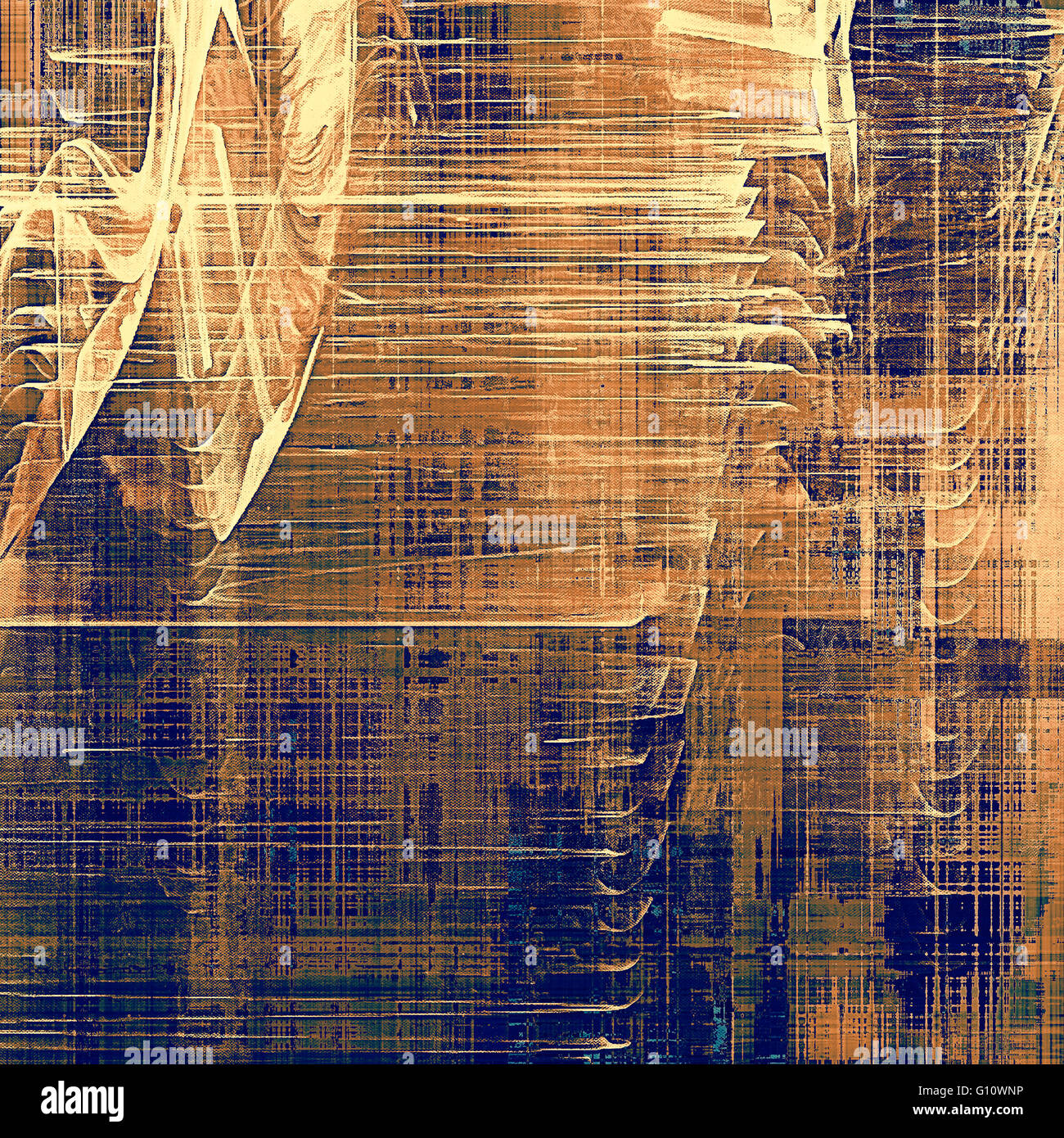 Abstract grunge background or aged texture. Old school backdrop with ...