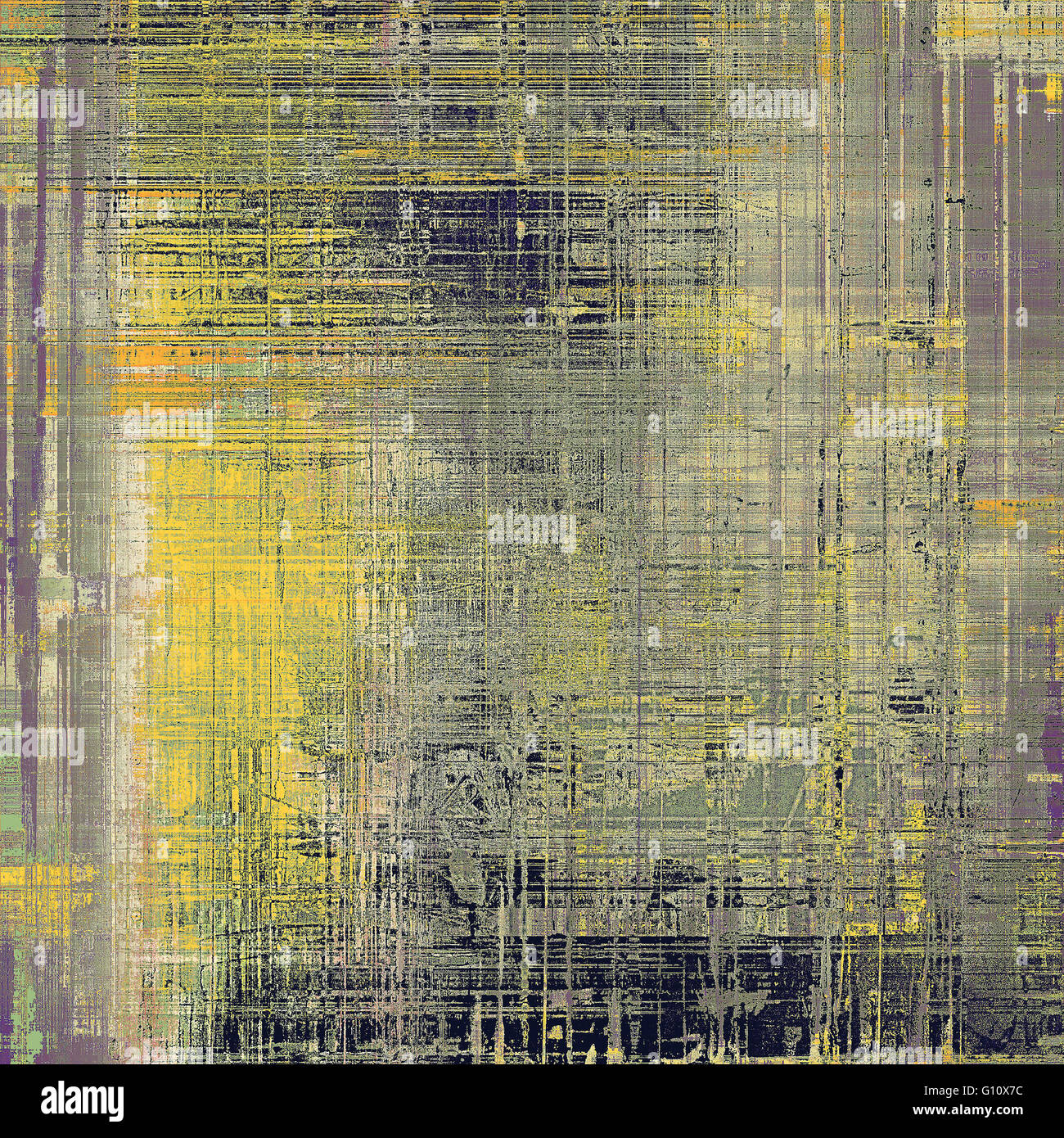 Retro colorful background or creative old style texture with different ...