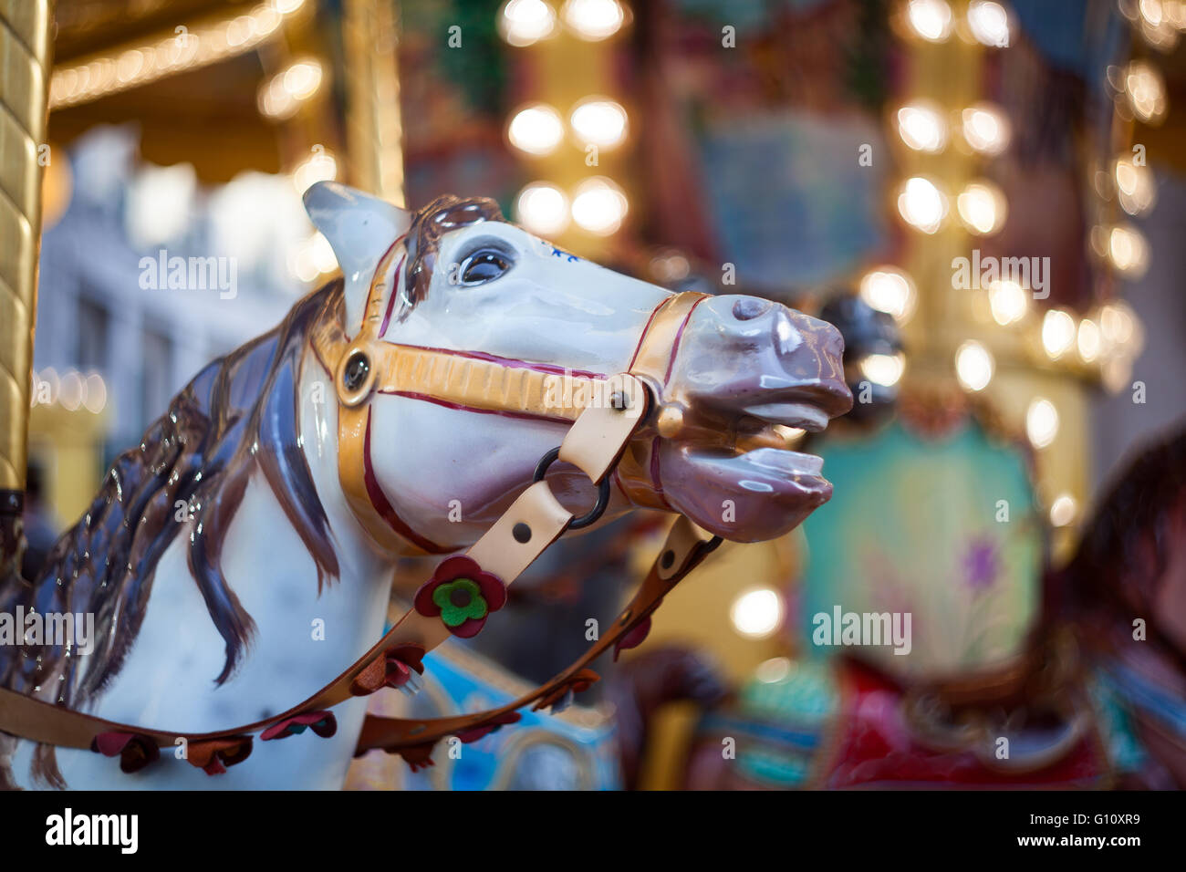 Carousel horse head hi-res stock photography and images - Alamy