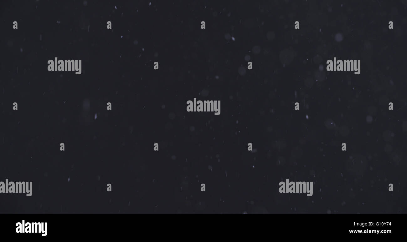 snow like particles flying Stock Photo - Alamy