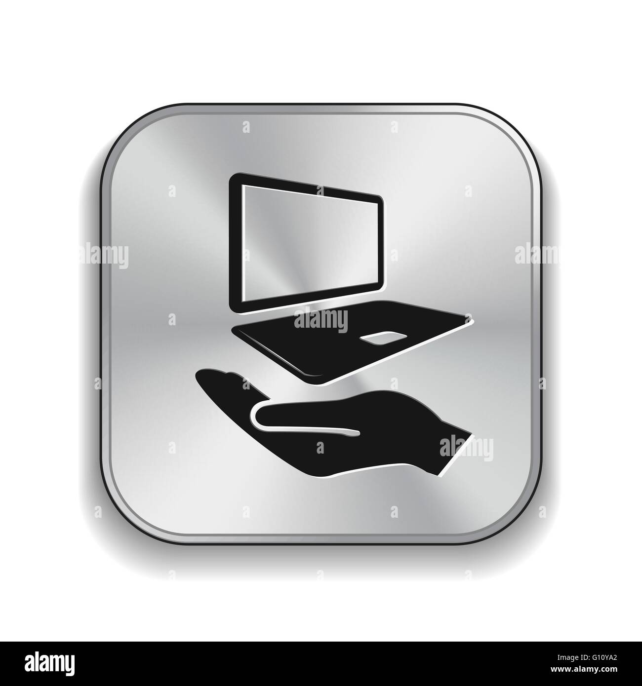 Pictograph of computer Stock Vector Image & Art - Alamy
