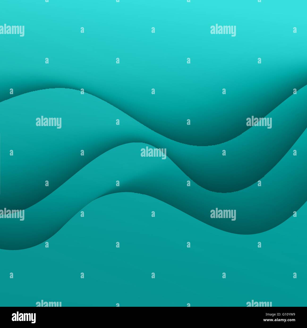 Blue vector Template Abstract background with curves lines and shadow ...