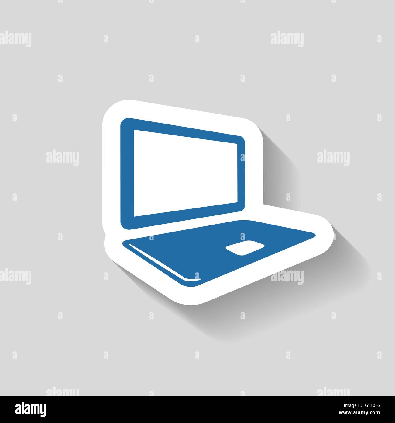 Pictograph of computer Stock Vector Image & Art - Alamy