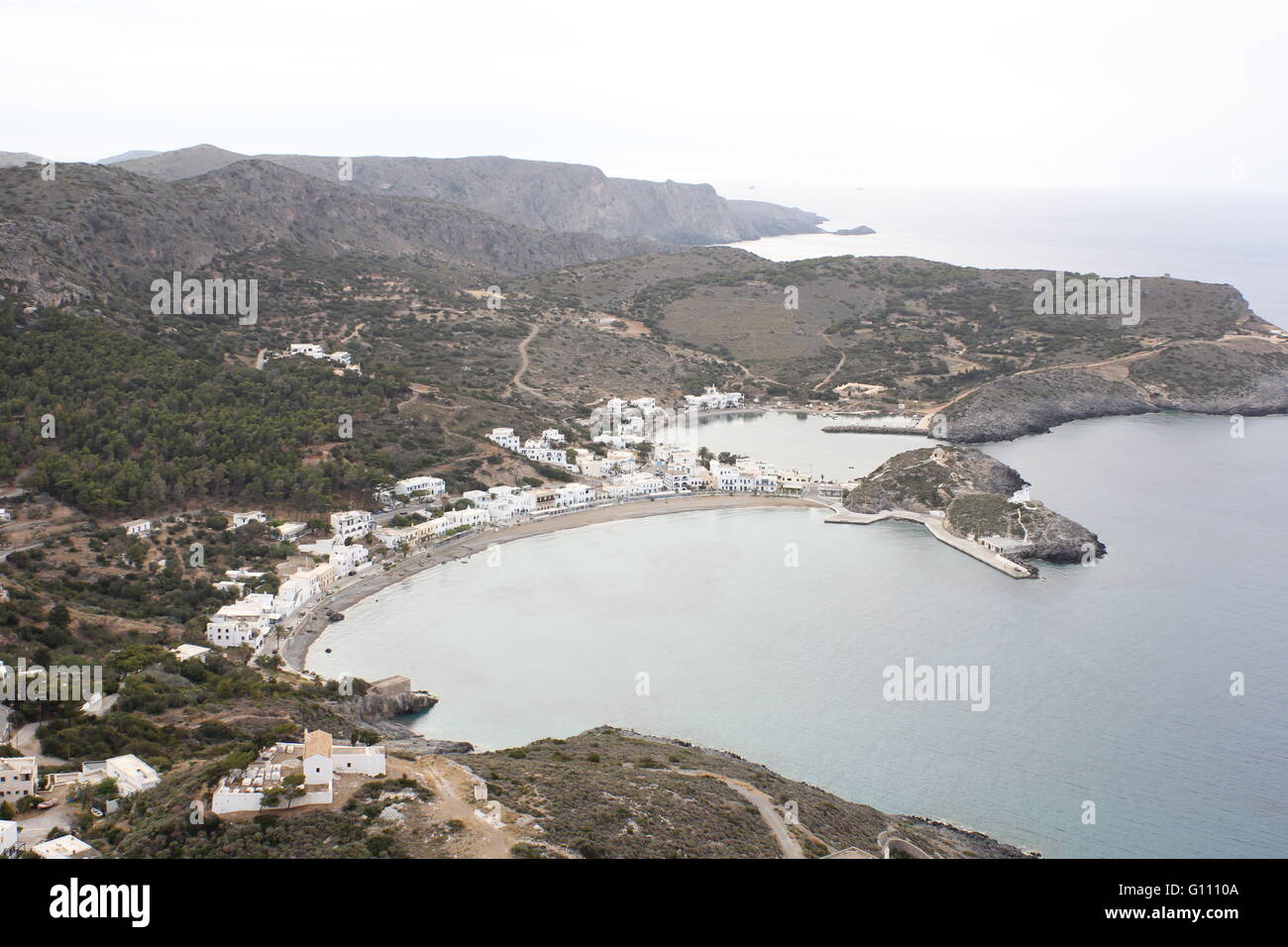 Aerial view kythira island hi-res stock photography and images - Alamy