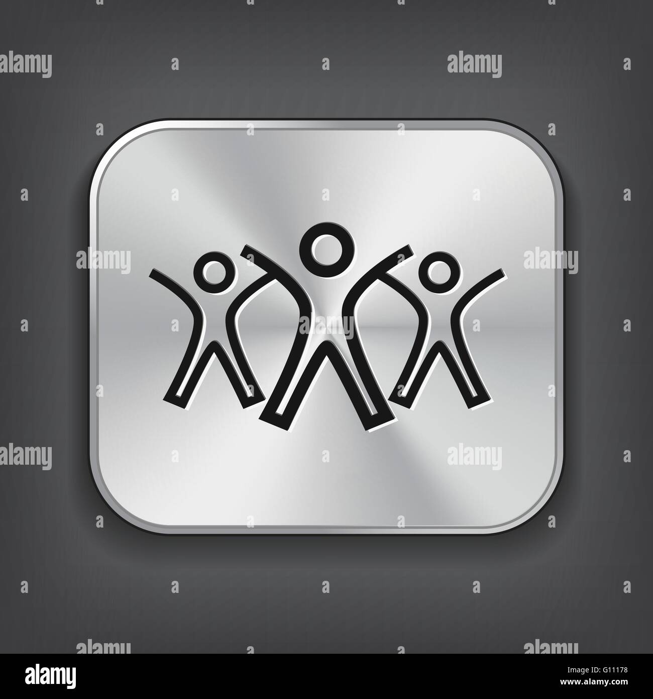 Pictograph of success team Stock Vector Image & Art - Alamy