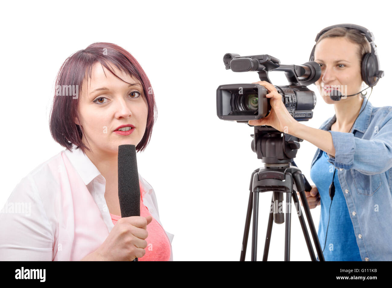 Camerawoman hi-res stock photography and images - Alamy