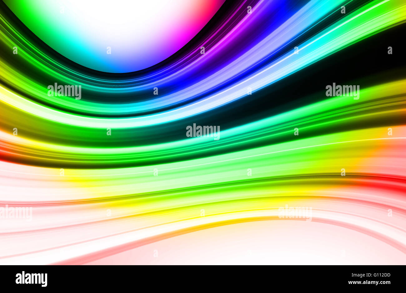 abstract multicolor background with motion ray technology and digital ...