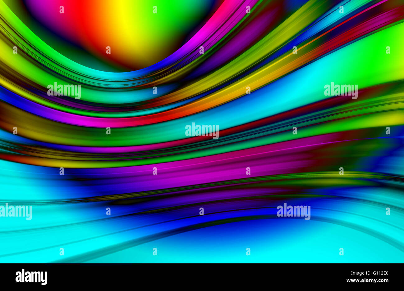 abstract multicolor background with motion ray technology and digital ...