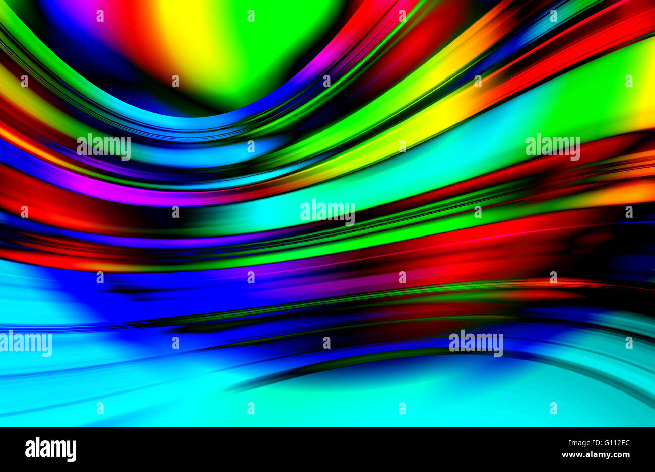 abstract multicolor background with motion ray technology and digital ...