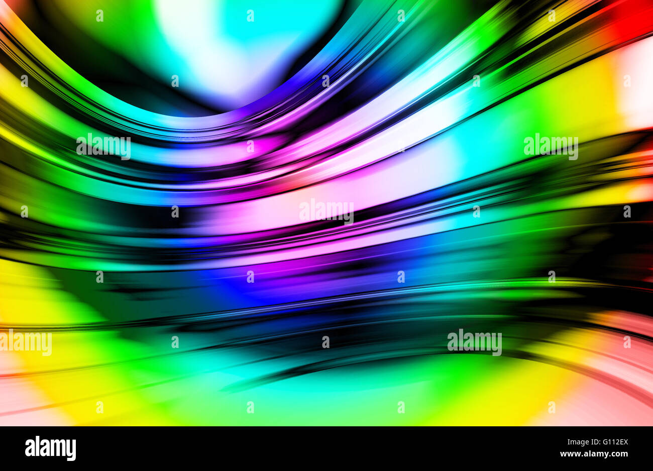 abstract multicolor background with motion ray technology and digital ...