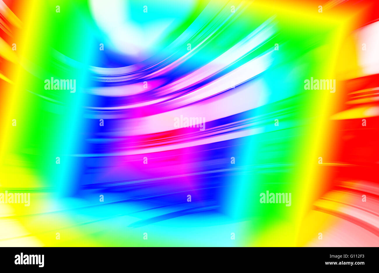 abstract multicolor background with motion ray technology and digital ...
