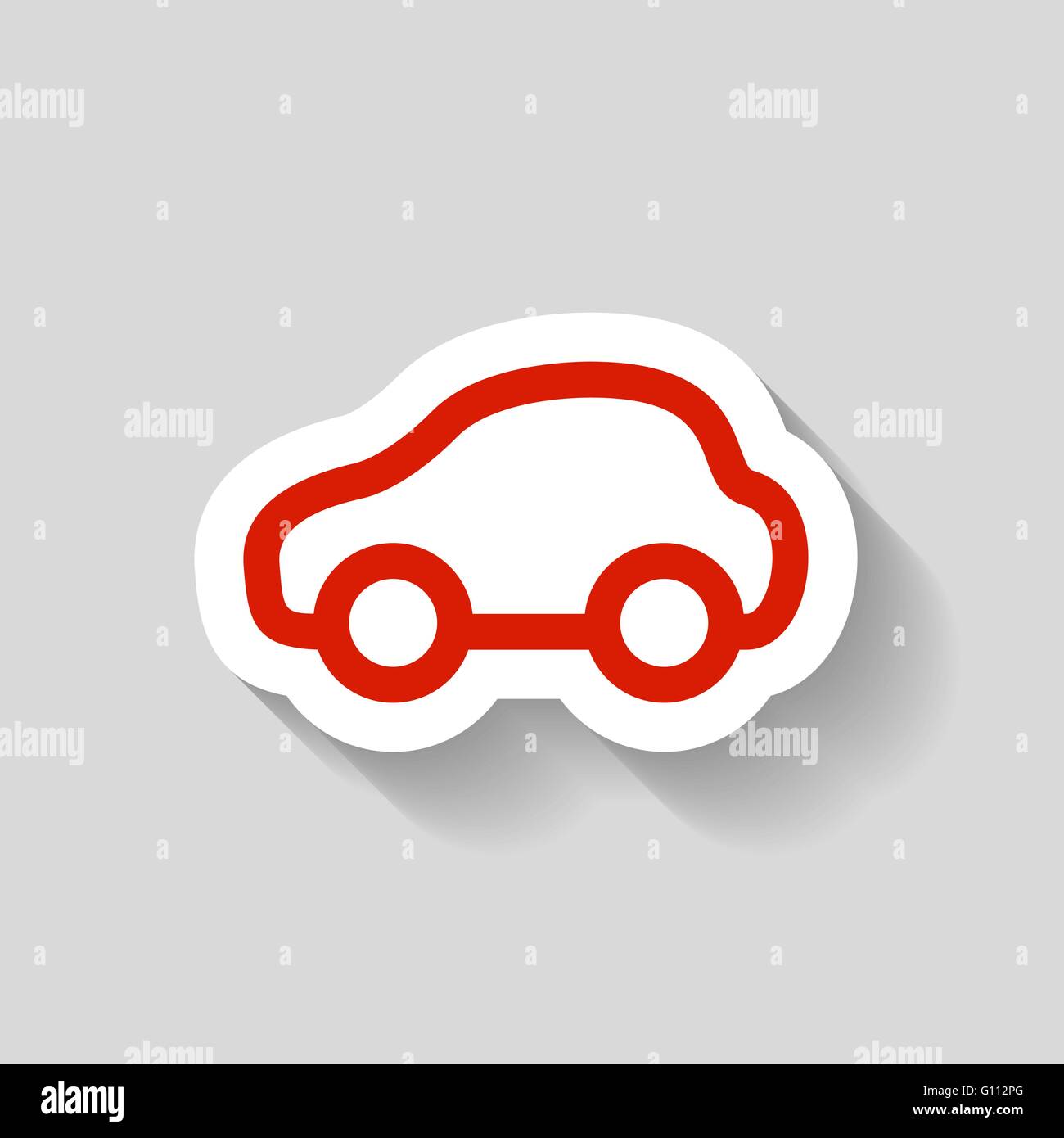 Pictograph of car Stock Vector Image & Art - Alamy
