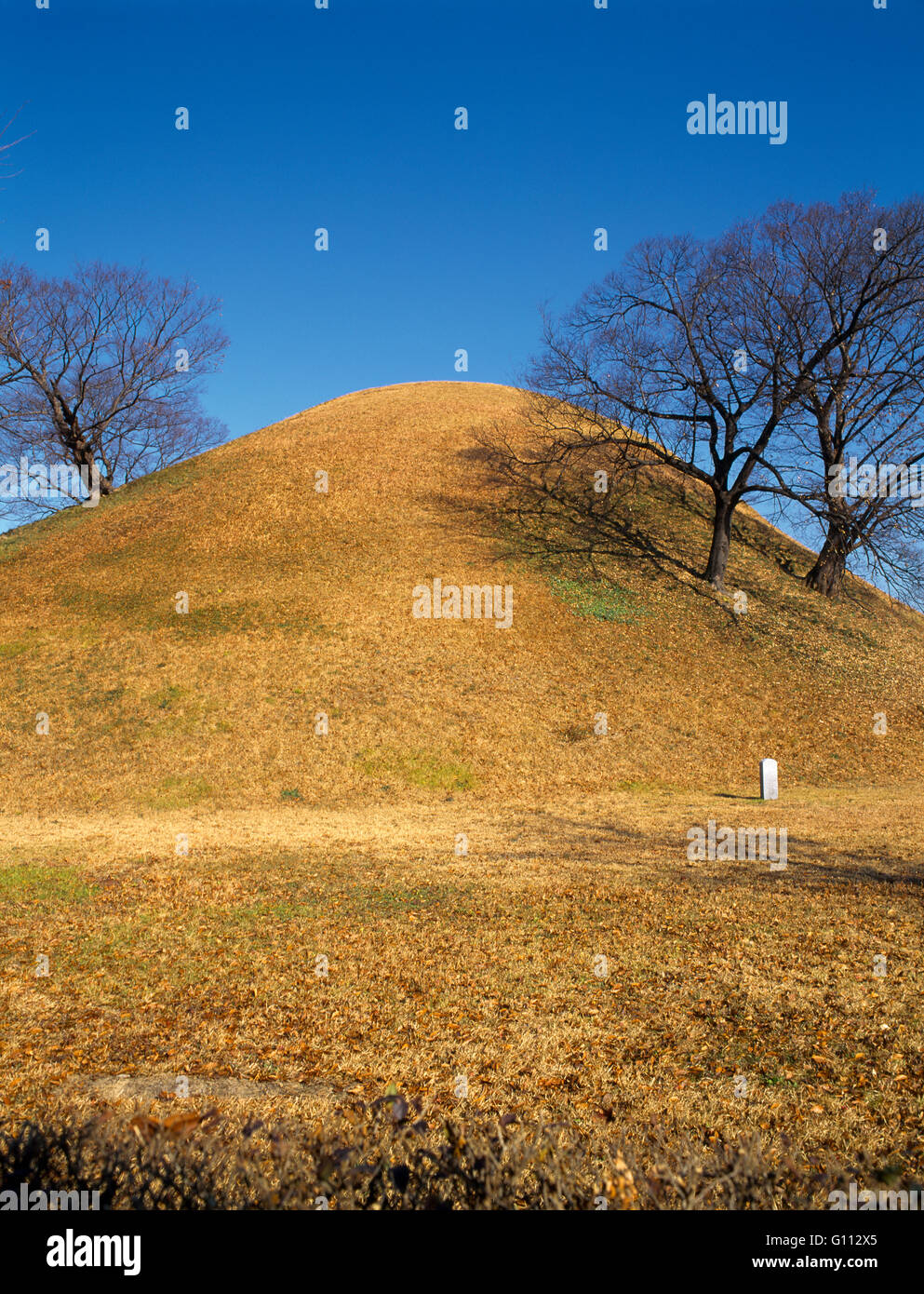 Gyeongju South Korea Bonghwandae Tumulus Tomb (Largest Extant Shilla ...