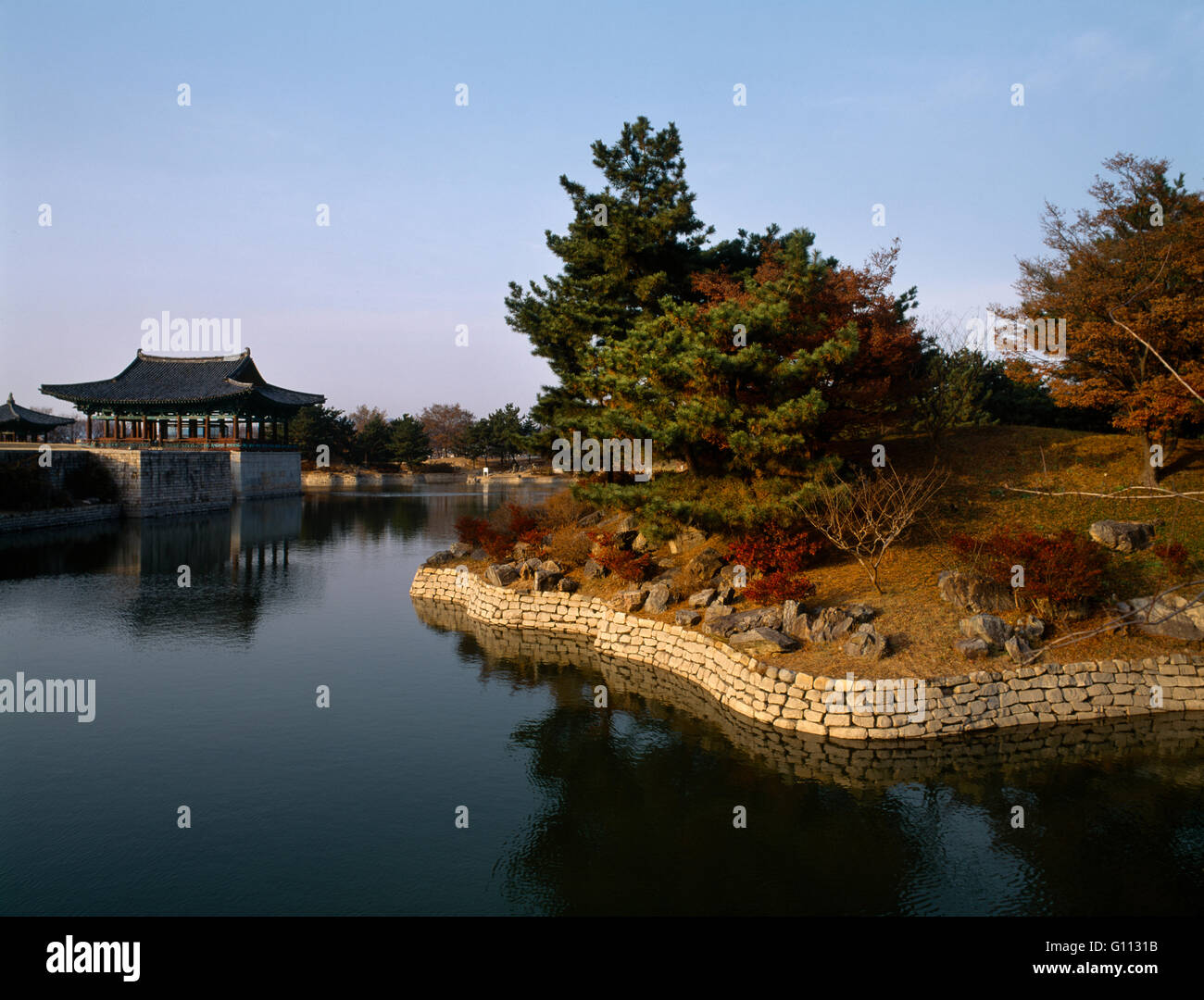 Gyeongju South Korea Anapji Pond Stock Photo - Alamy