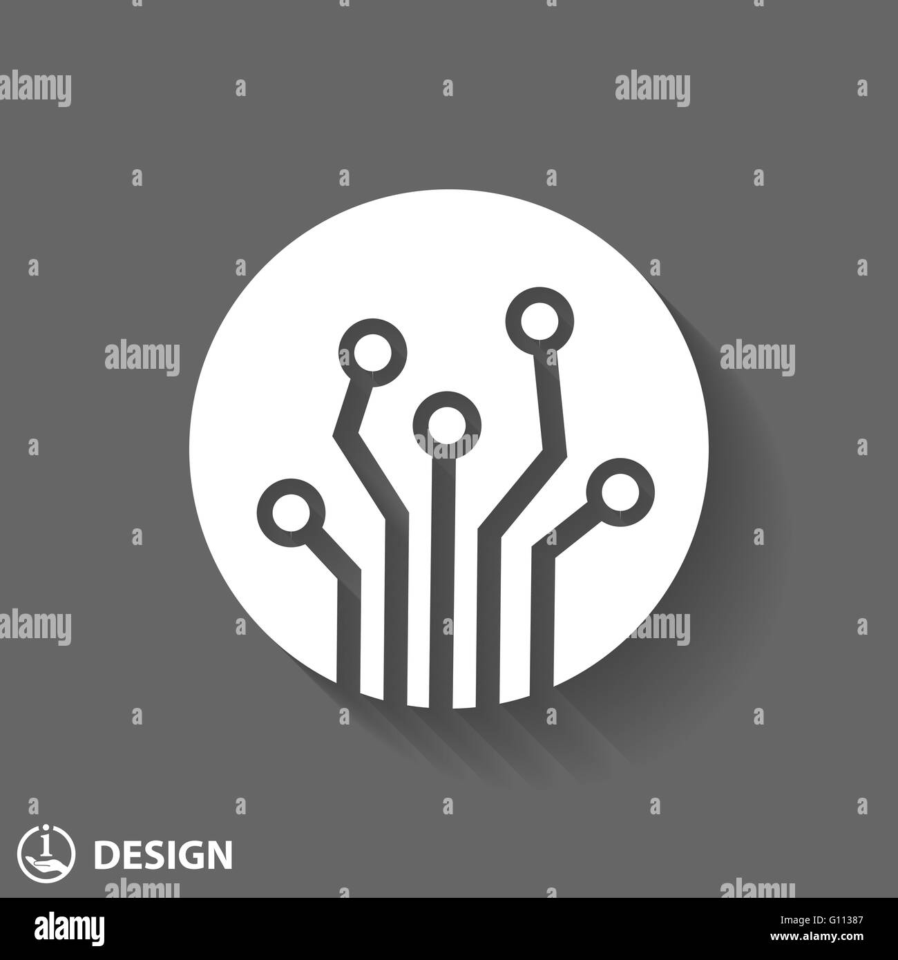 Pictograph of circuit board Stock Vector Image & Art - Alamy