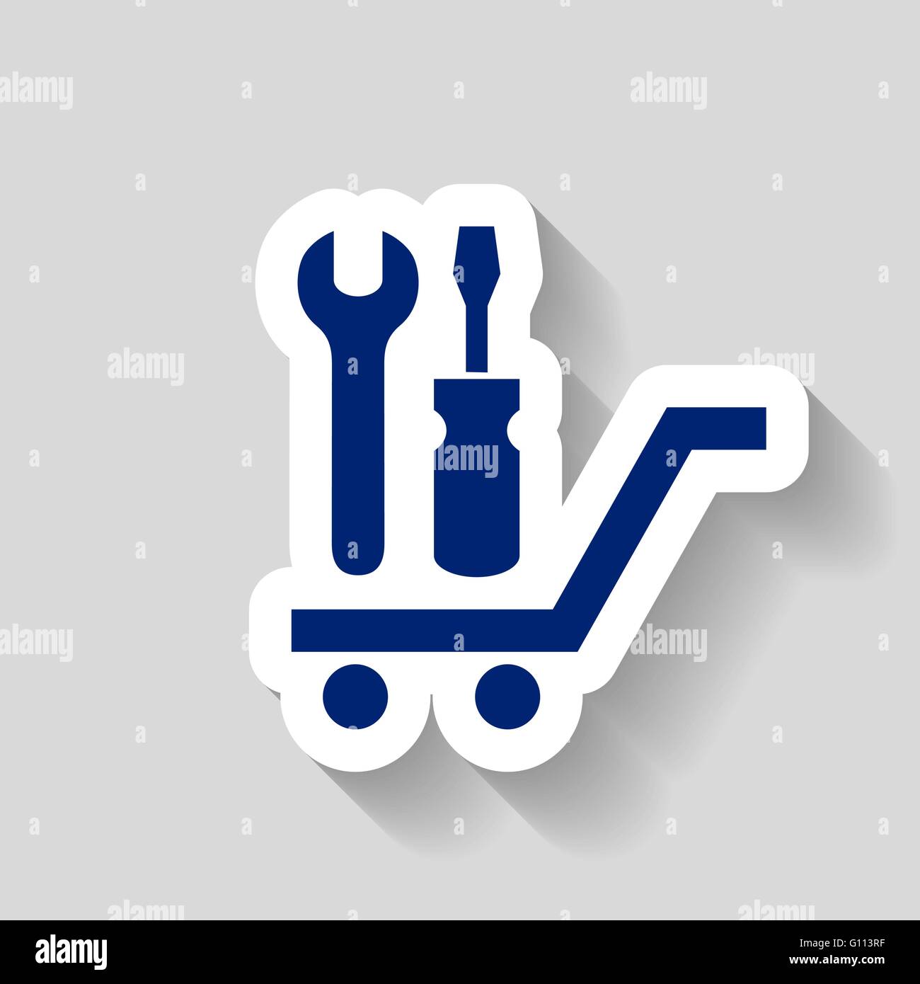 Gear icon Stock Vector Images - Alamy