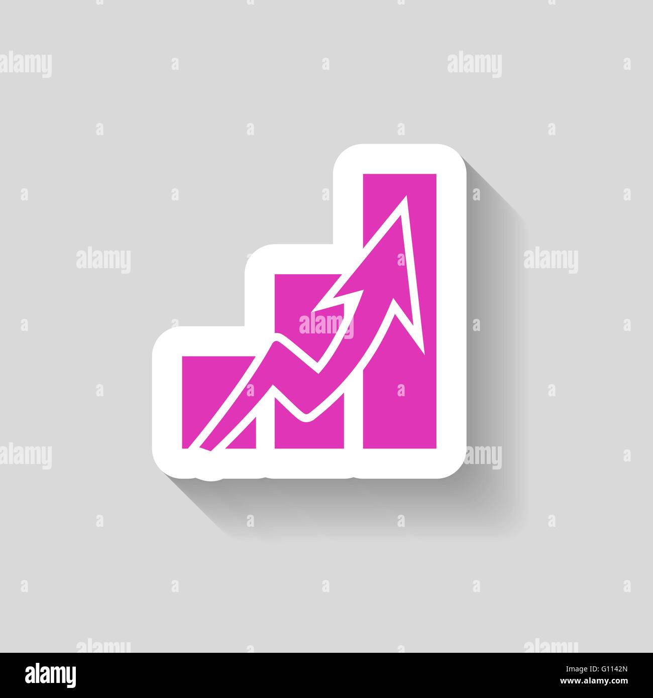Pictograph of graph Stock Vector Image & Art - Alamy