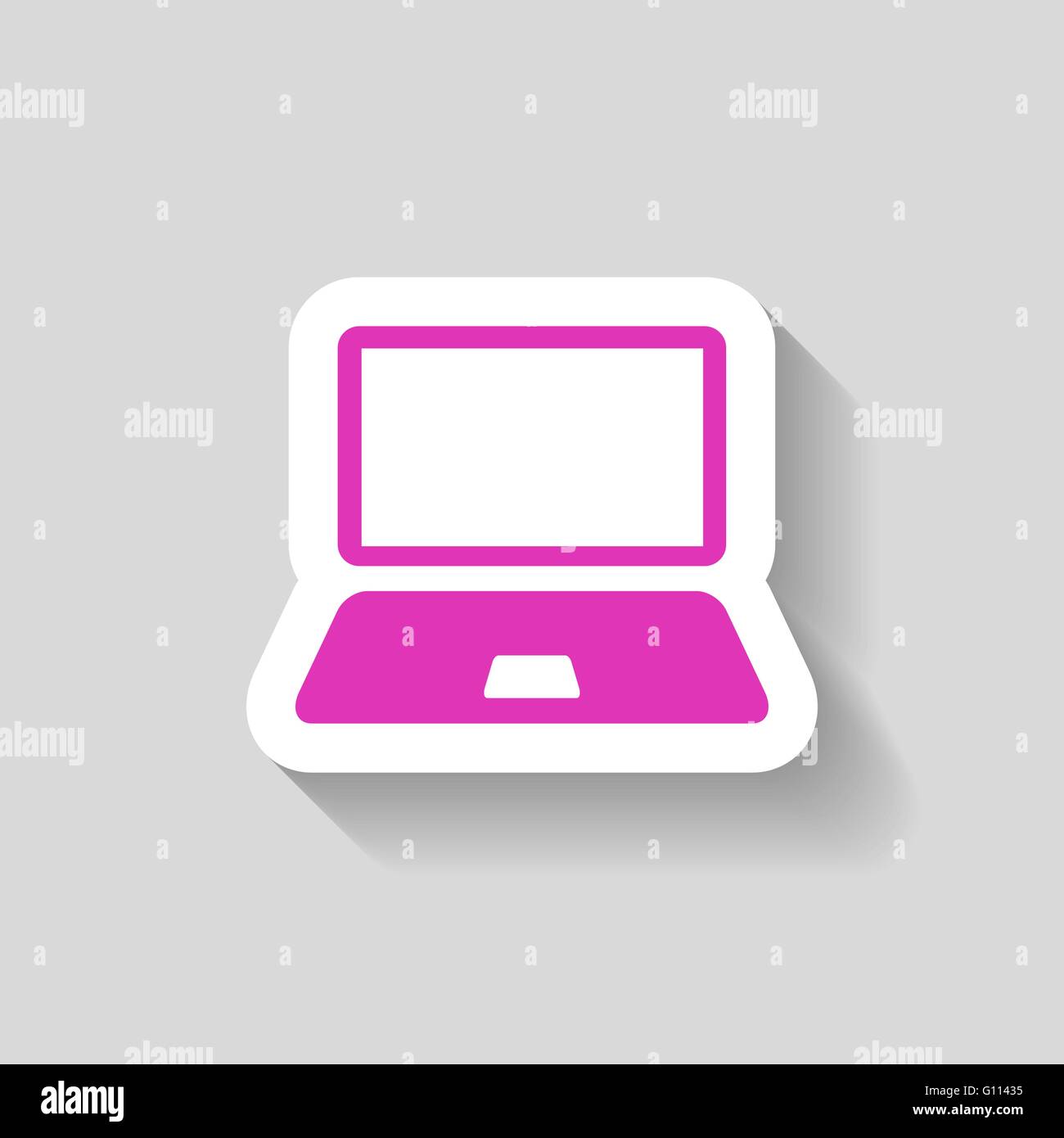 Pictograph of computer Stock Vector Image & Art - Alamy