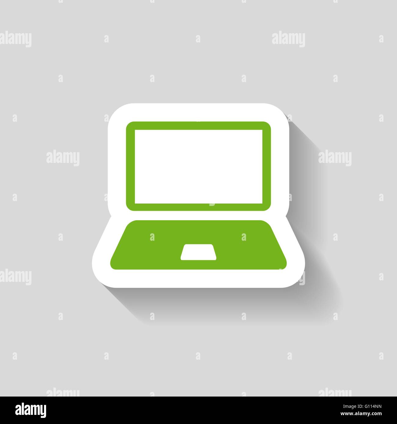 Pictograph of computer Stock Vector Image & Art - Alamy