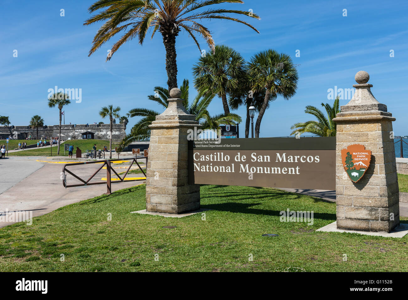 Castillo de san marcos national monument hi-res stock photography and ...