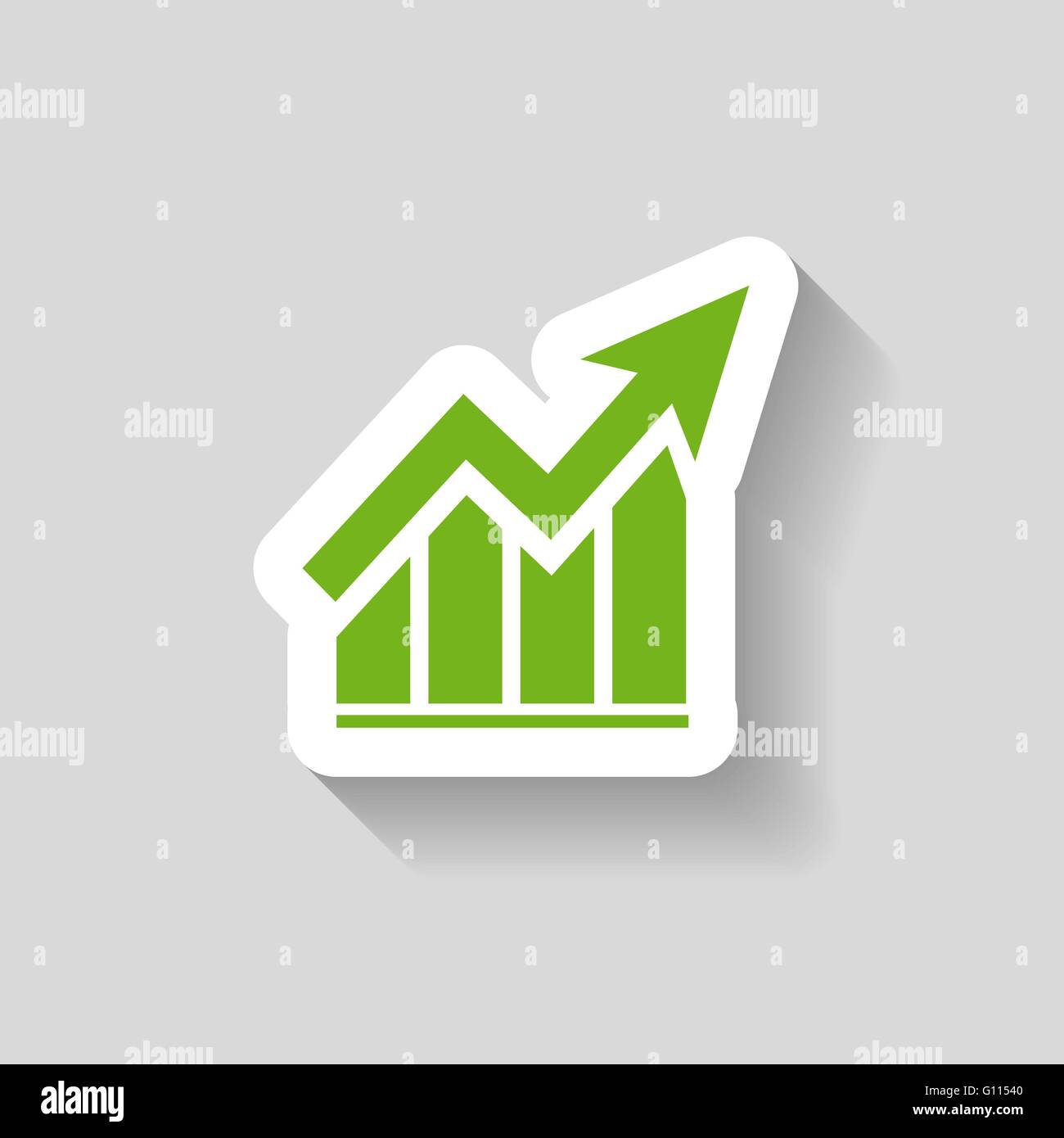 Pictograph of graph Stock Vector Image & Art - Alamy