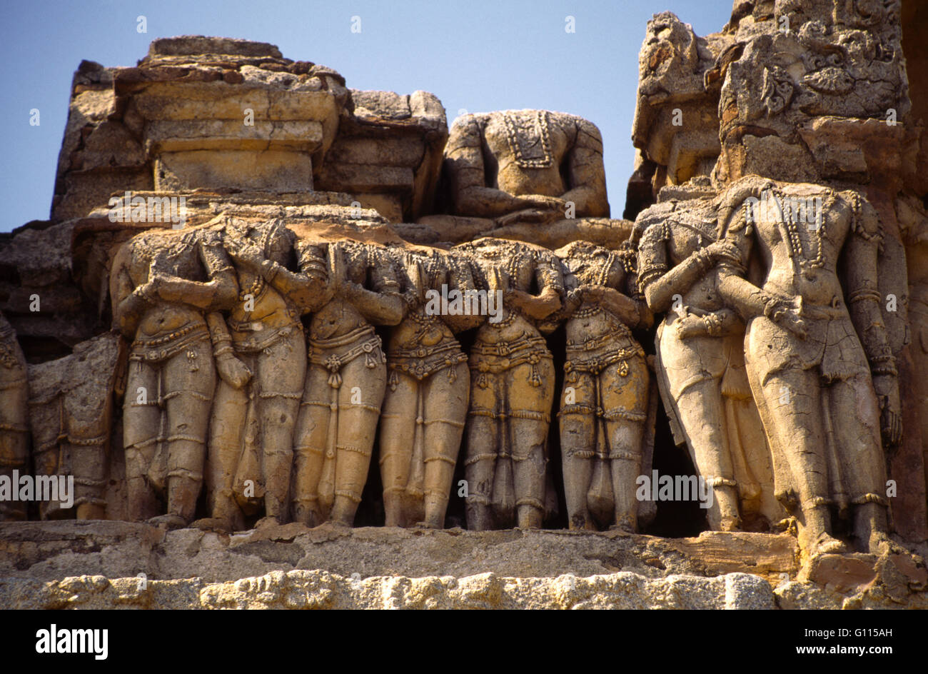 hazara rama temple hampi karnataka india Stock Photo - Alamy