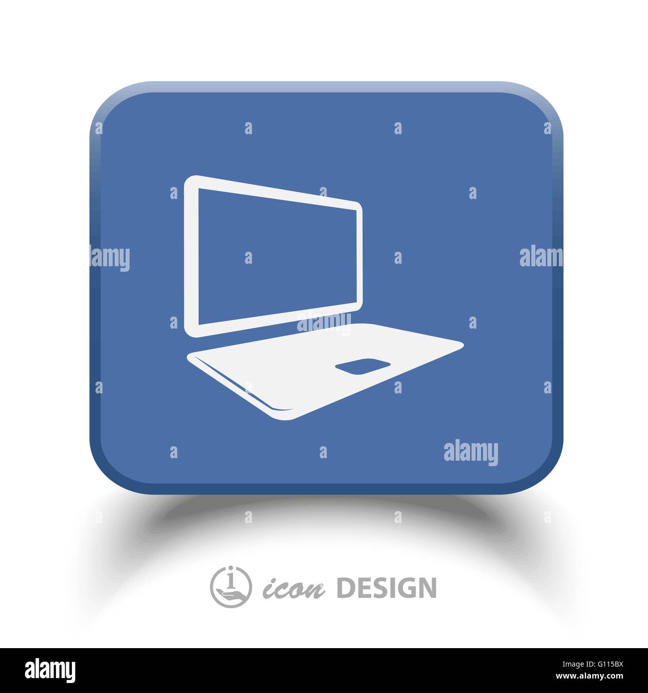 Pictograph of computer Stock Vector Image & Art - Alamy