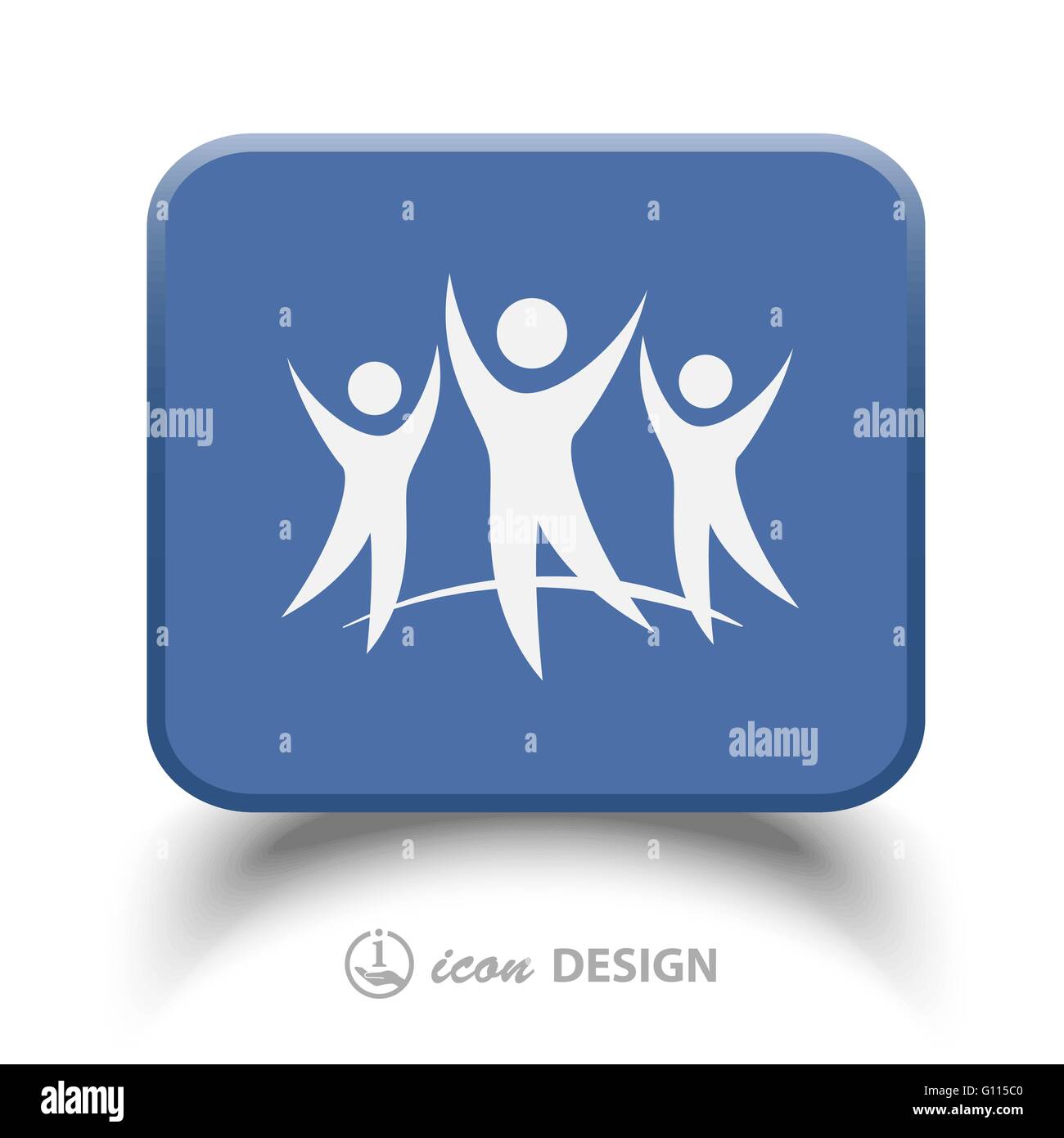 Pictograph of success team Stock Vector Image & Art - Alamy