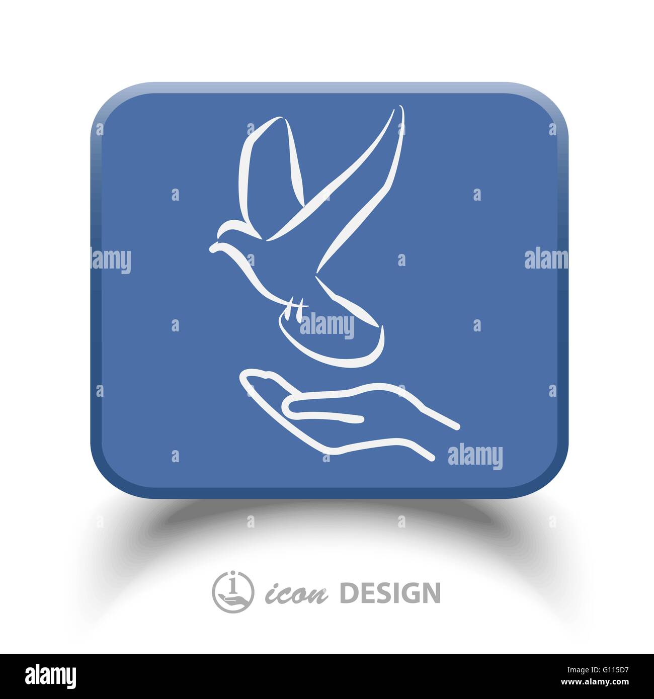 Pictograph of bird Stock Vector Image & Art - Alamy