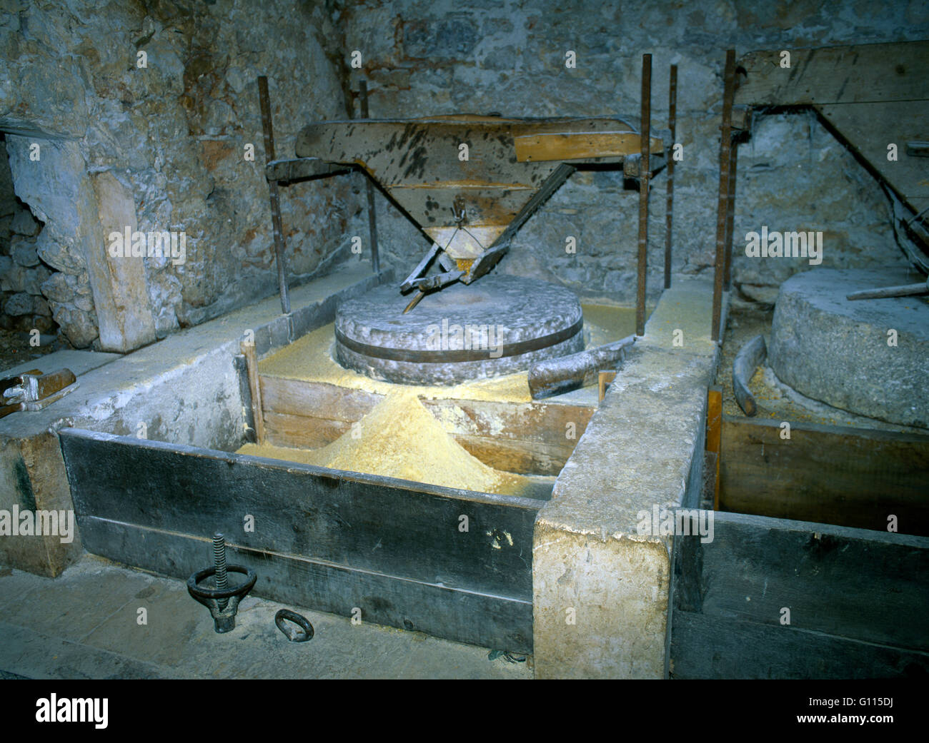 Central Dalmatia Croatia Krka National Park Old Corn Mill Stock Photo ...