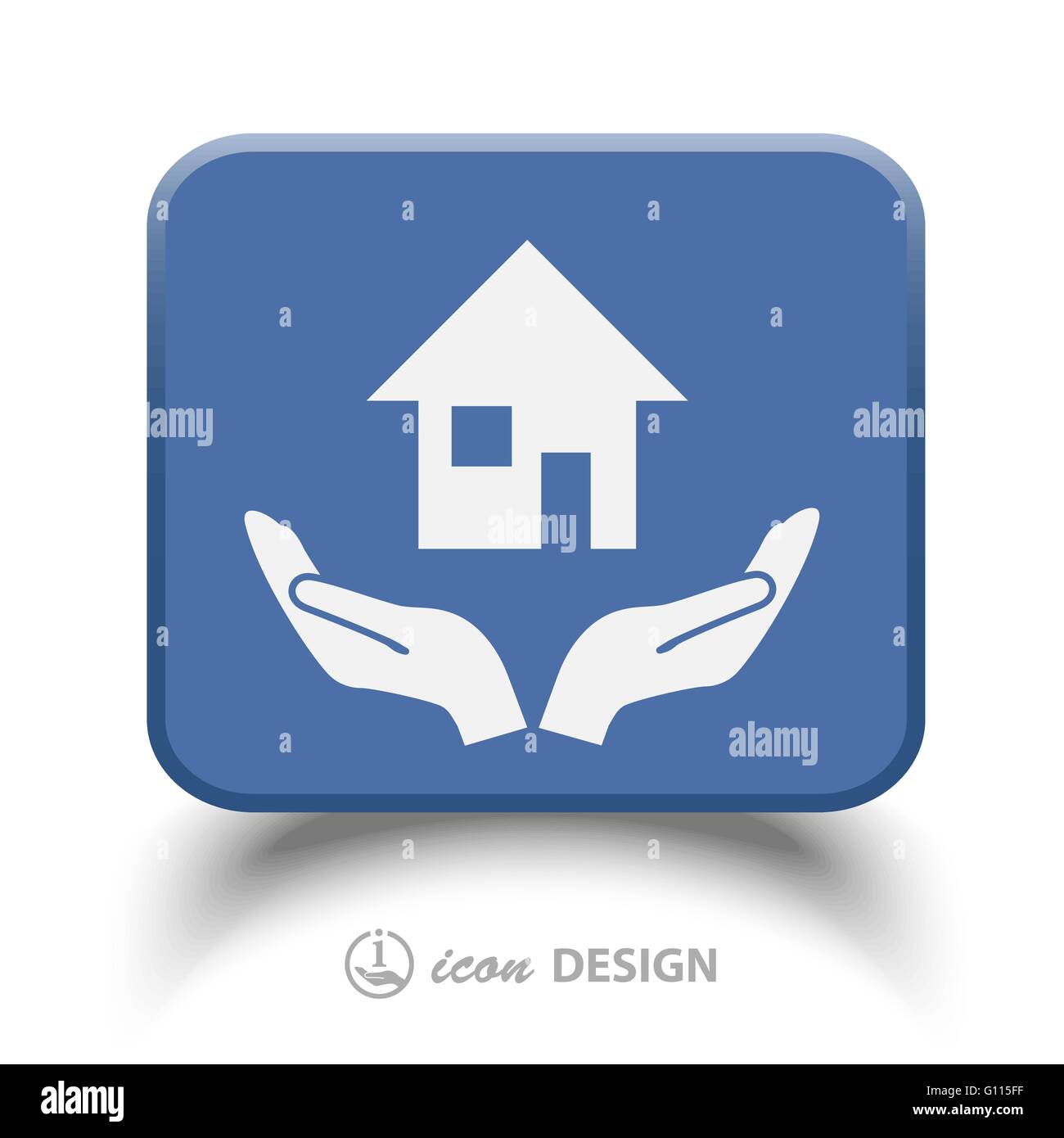 Pictograph of home Stock Vector Image & Art - Alamy