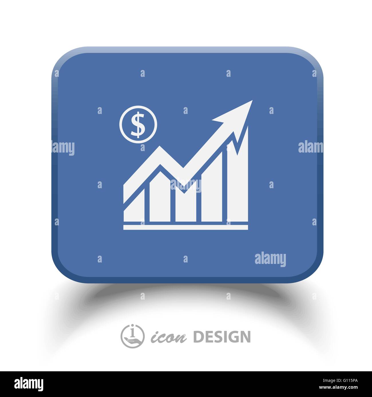 Pictograph of graph Stock Vector Image & Art - Alamy