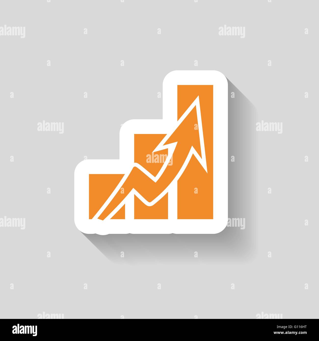 Pictograph of graph Stock Vector Image & Art - Alamy