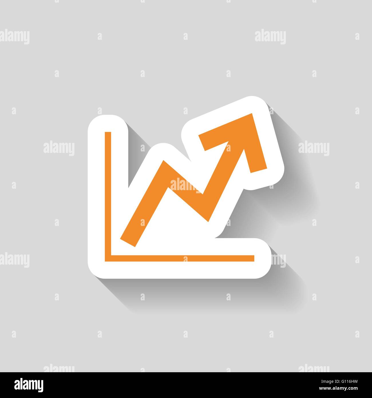 Pictograph of graph Stock Vector Image & Art - Alamy