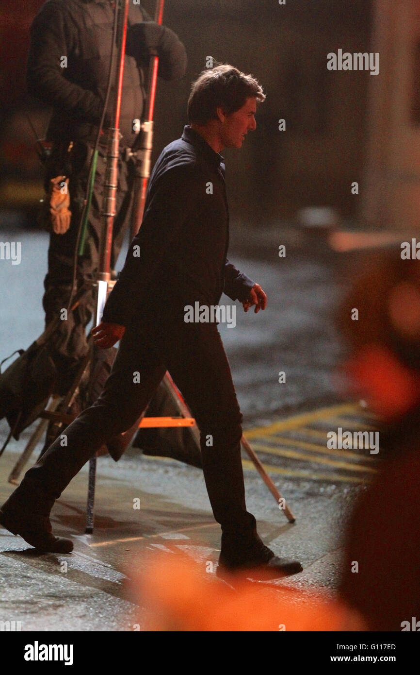 Tom Cruise arrives on the set of 'The Mummy'. The story follows Navy ...