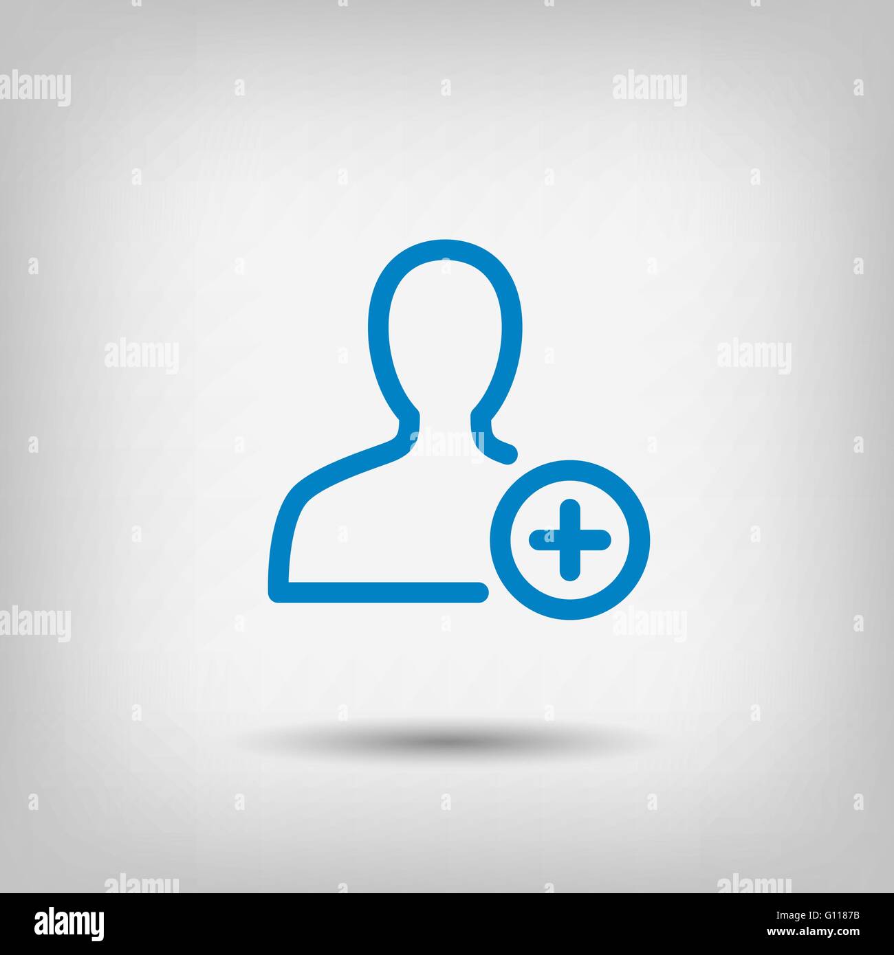 Pictograph of man or contact Stock Vector Image & Art - Alamy