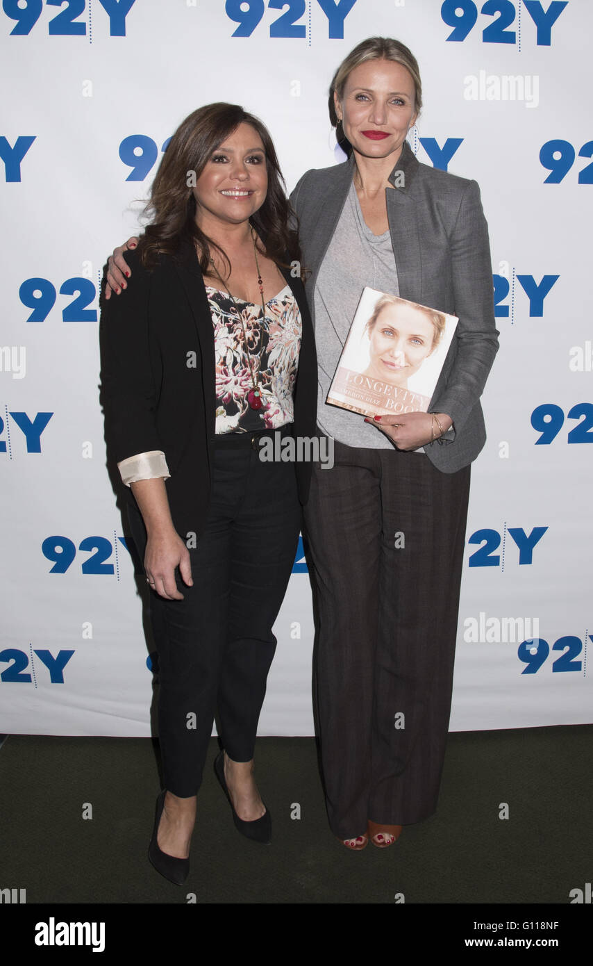 Cameron Diaz in Conversation with Rachael Ray at 92Y Featuring: Rachael ...