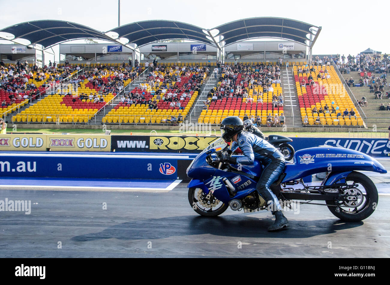 Pro stock drag bike hi-res stock photography and images - Alamy