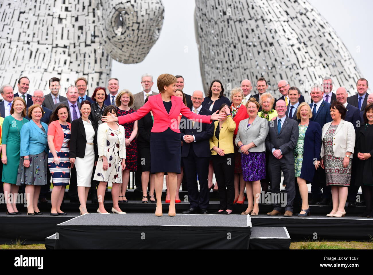Falkirk, Scotland, United Kingdom, 07, May, 2016. SNP leader and ...