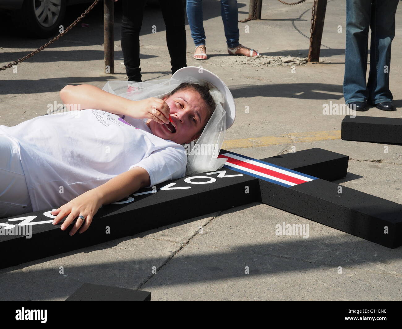 Violence woman peru hi-res stock photography and images - Alamy