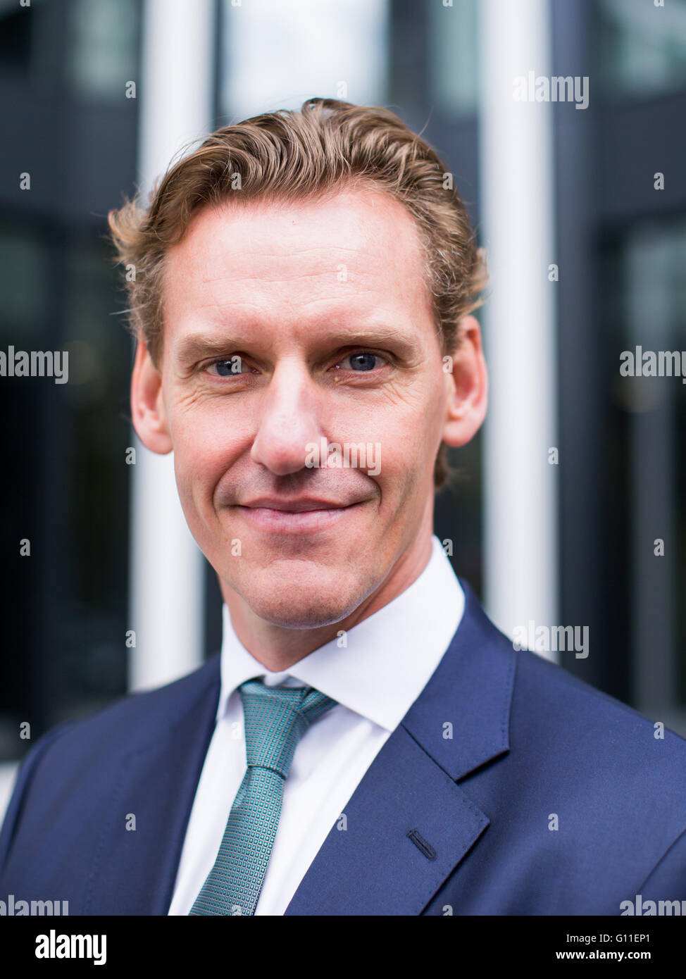 Essen, Germany. 03rd May, 2016. Schenker AG CEO Jochen Thewes poses in ...