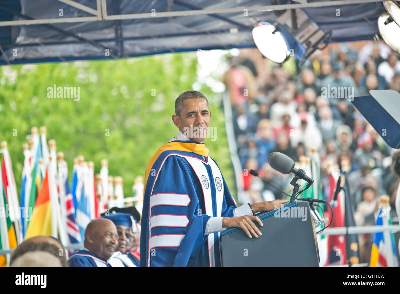 Historically black college graduation hi-res stock photography and ...
