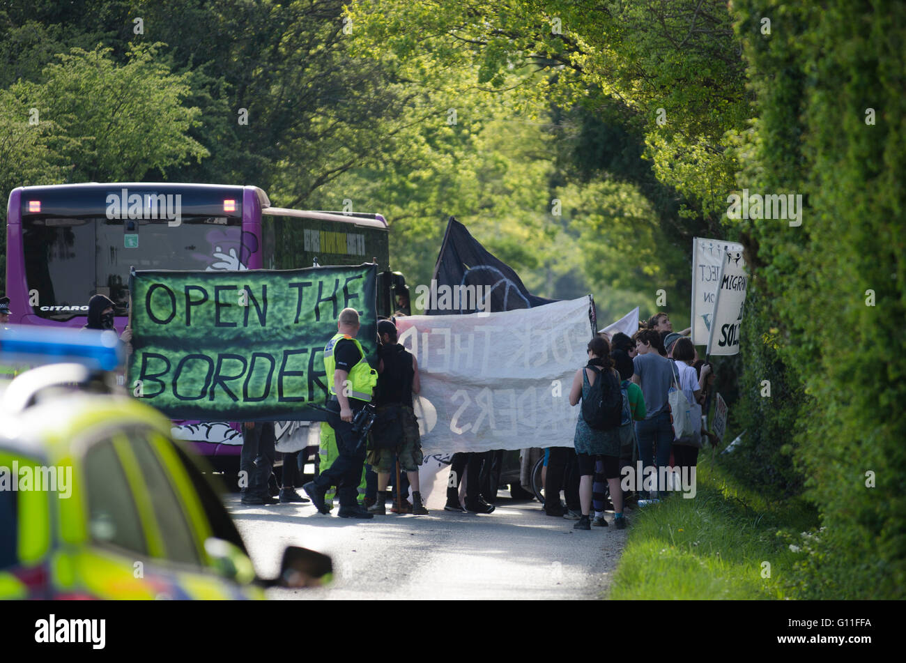 Gatwick immigration centre hi-res stock photography and images - Alamy