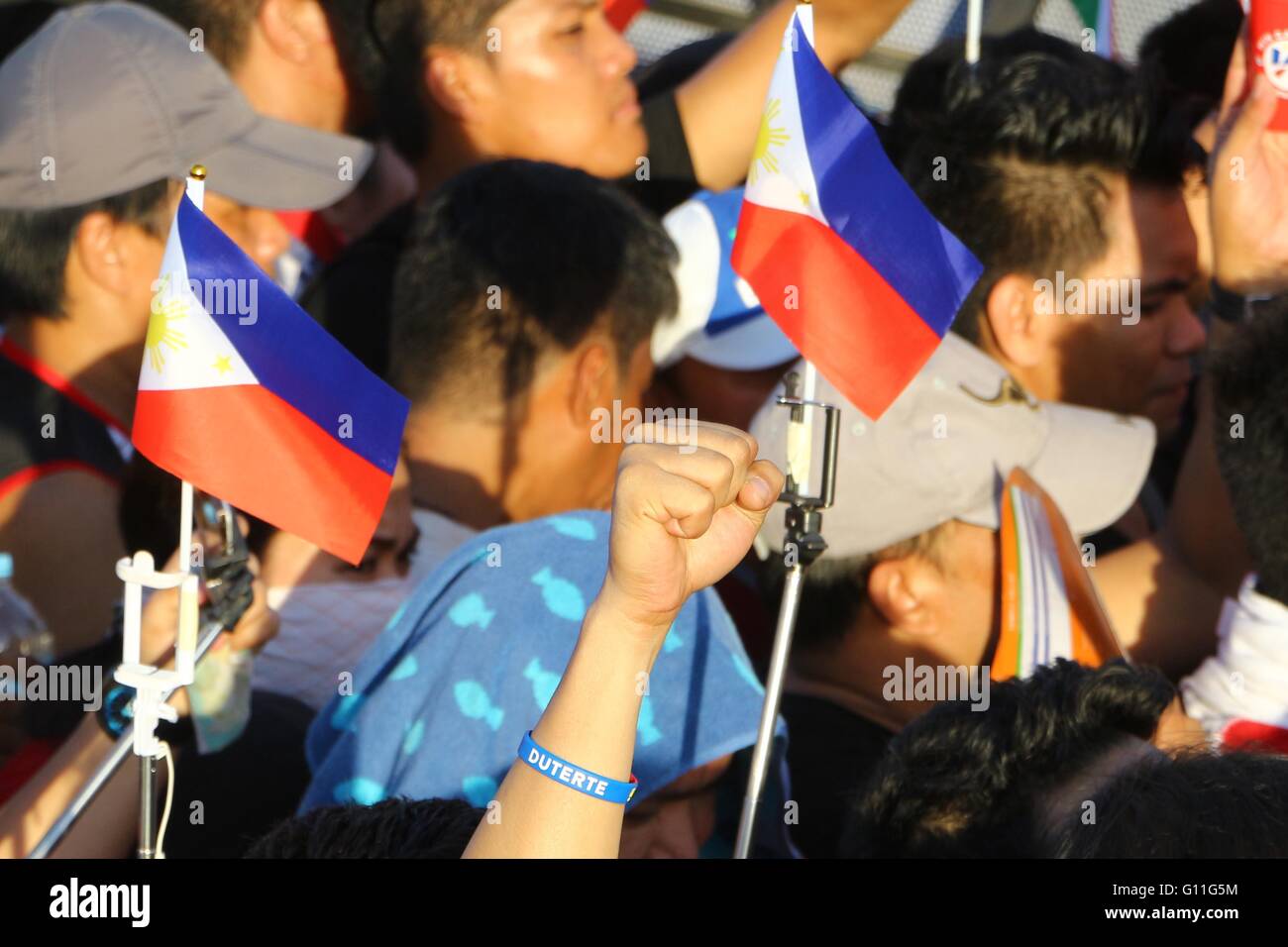 Philippines. 07th May, 2016. Thousands of Filipino crowed showed their ...