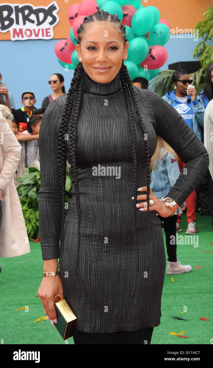 Los Angeles, CA, USA. 7th May, 2016. Mel B at arrivals for ANGRY BIRDS ...