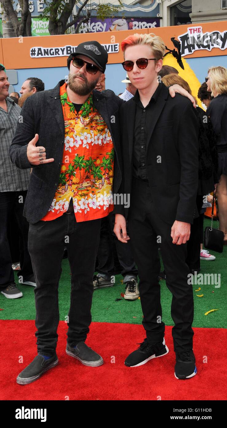Los Angeles, CA, USA. 7th May, 2016. Fred Durst at arrivals for ANGRY ...